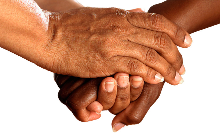 Apretar la mano | Alfa y Omega