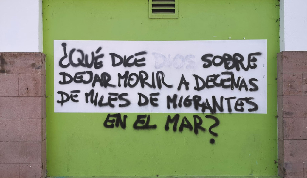 Un grafiti sobre Dios - Alfa y Omega