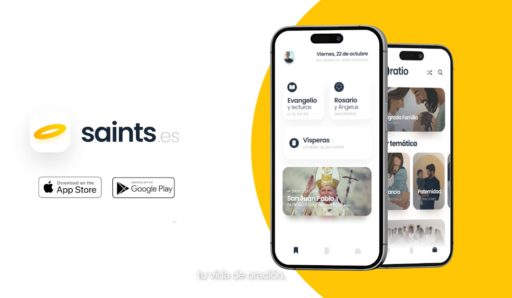 Saints, una aplicación «para la vida de oración del creyente» - Alfa y ...