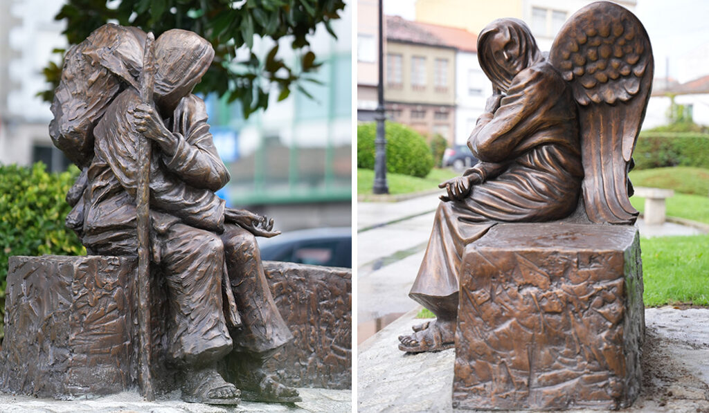 Un ángel para a los peregrinos a Santiago, la última escultura de ...