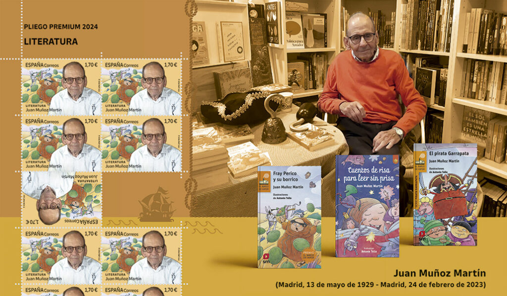 Correos dedica un sello a Juan Muñoz, autor de Fray Perico y su borrico ...